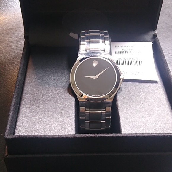 Movado | Accessories | Authentic Mens Silver Movado Watch | Poshmark